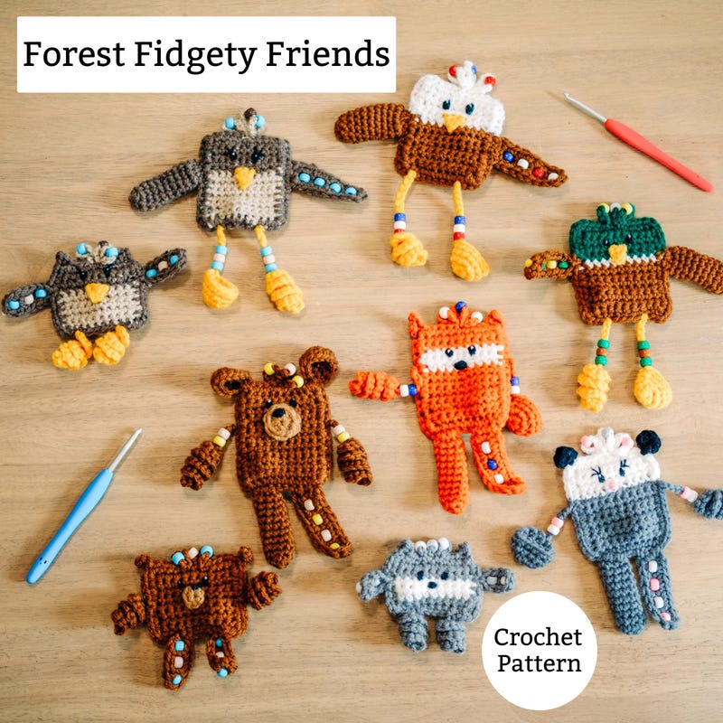 Homemade Animal Toys - Etsy UK