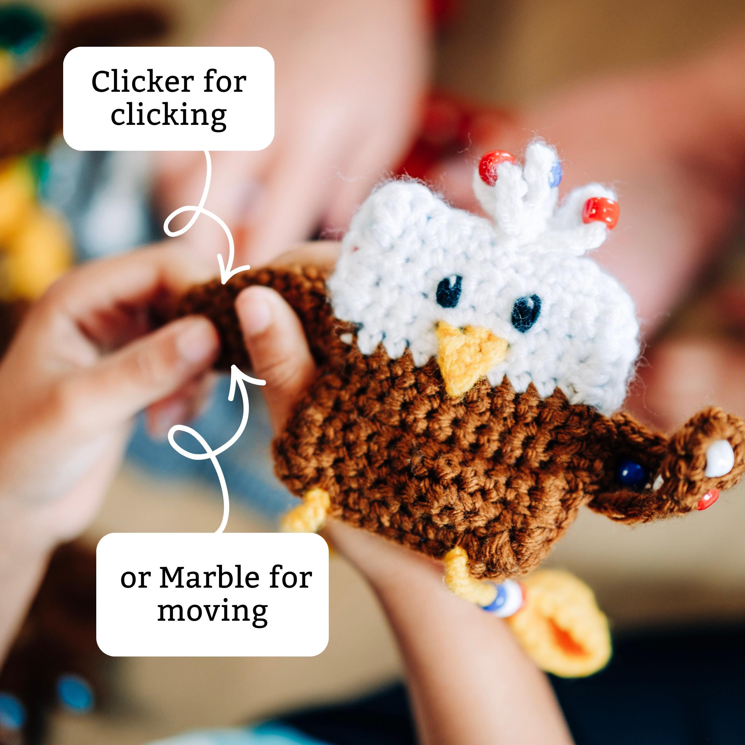 Bird Fidget Toy Fidgety Friend Crochet Pattern: Anxiety Relief Beaded ...