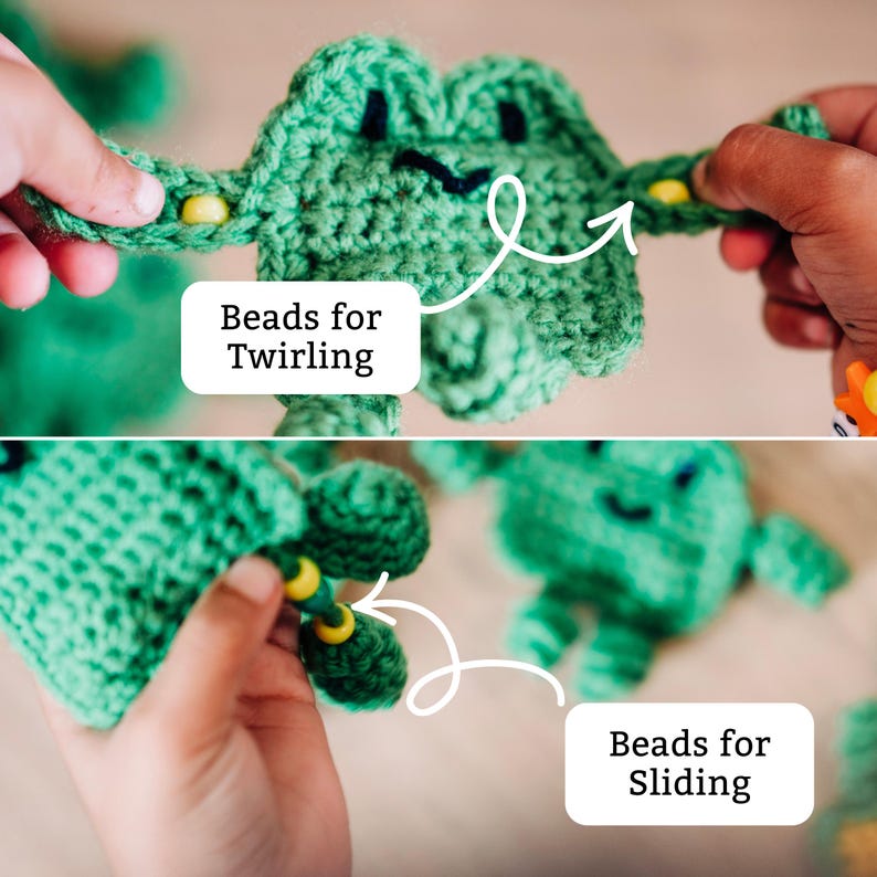 Frog Fidgety Friend Crochet Pattern. Calming Fidget Toy for Autism ...