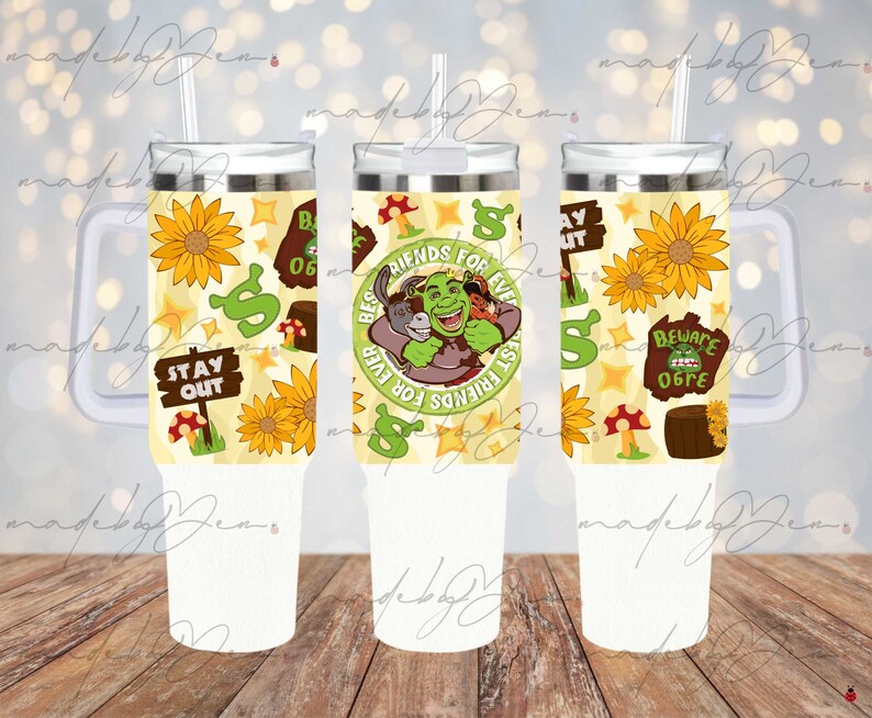 Shrek & Donkey Friends Forever - Etsy UK