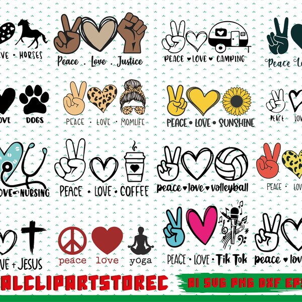 Peace Sign Print - Etsy