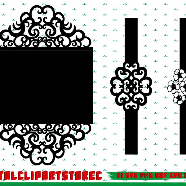 Invite Holder Svg - Etsy