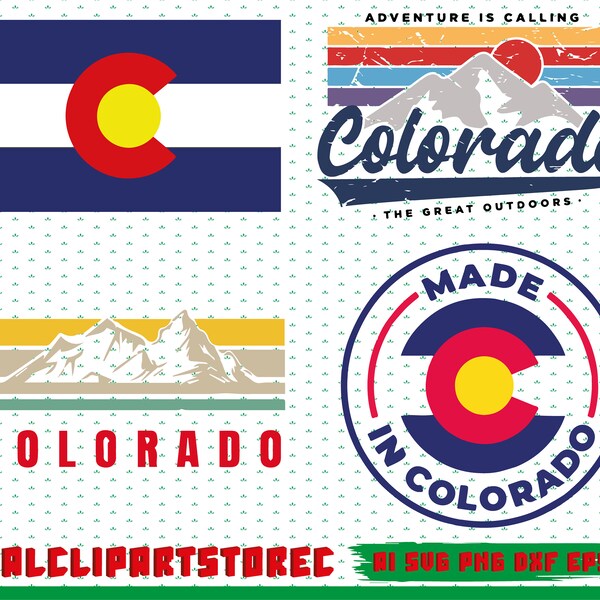 Colorado Svg - Etsy