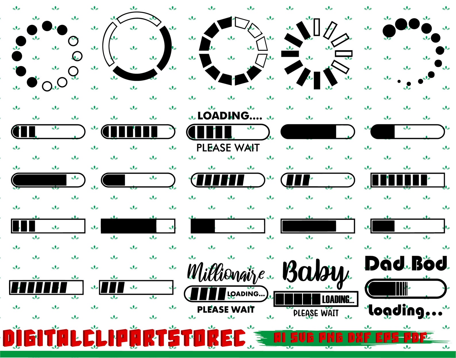 Loading Bar Svg Loading Svg Loading Icon Loading Please - Etsy Loading Bar Svg Loading Svg Loading Icon Loading Please - Etsy