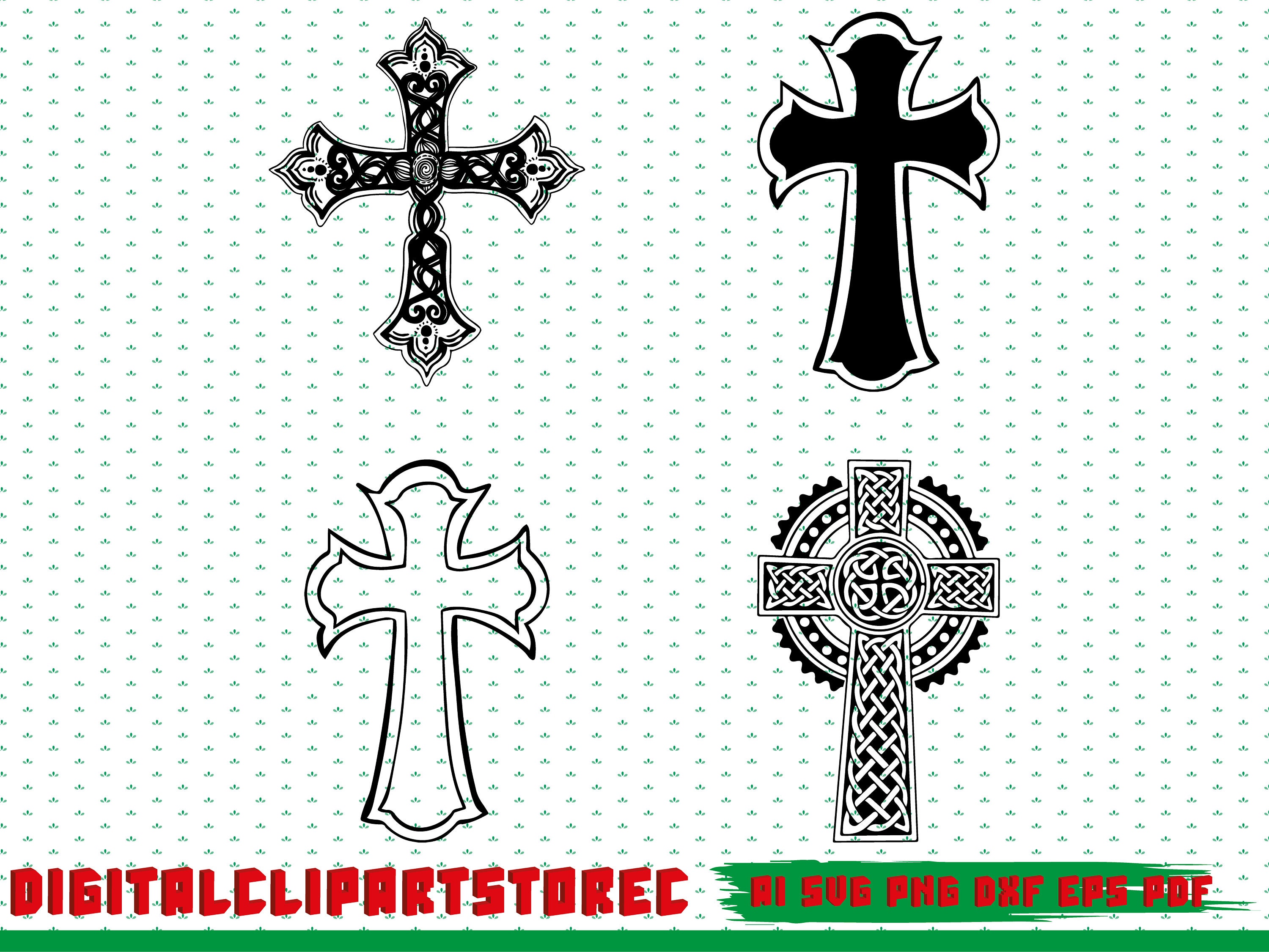Christian Cross Clipart
