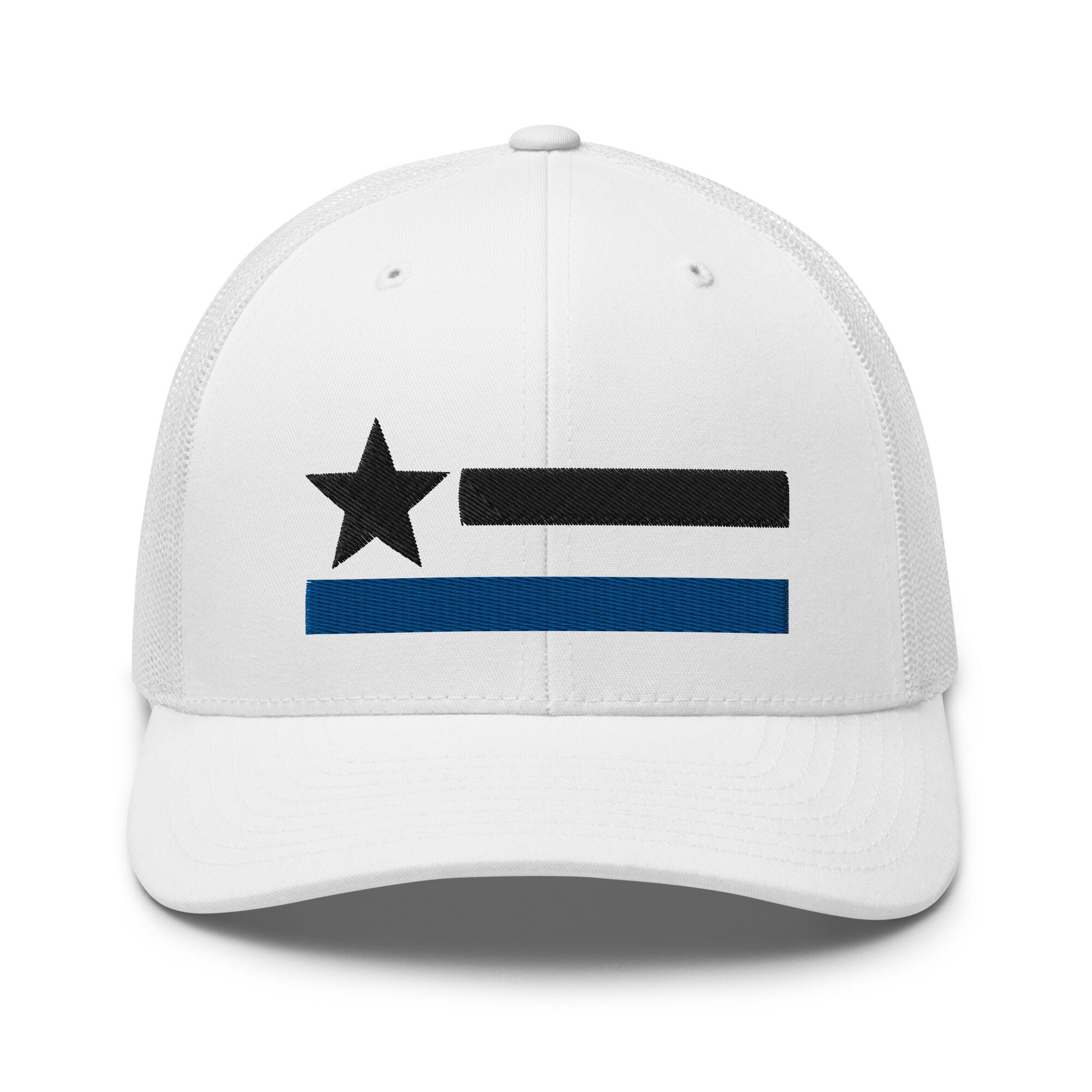 Thin Blue Line Trucker Cap, Police Gift, Court Officer, Deputy Sheriff ...