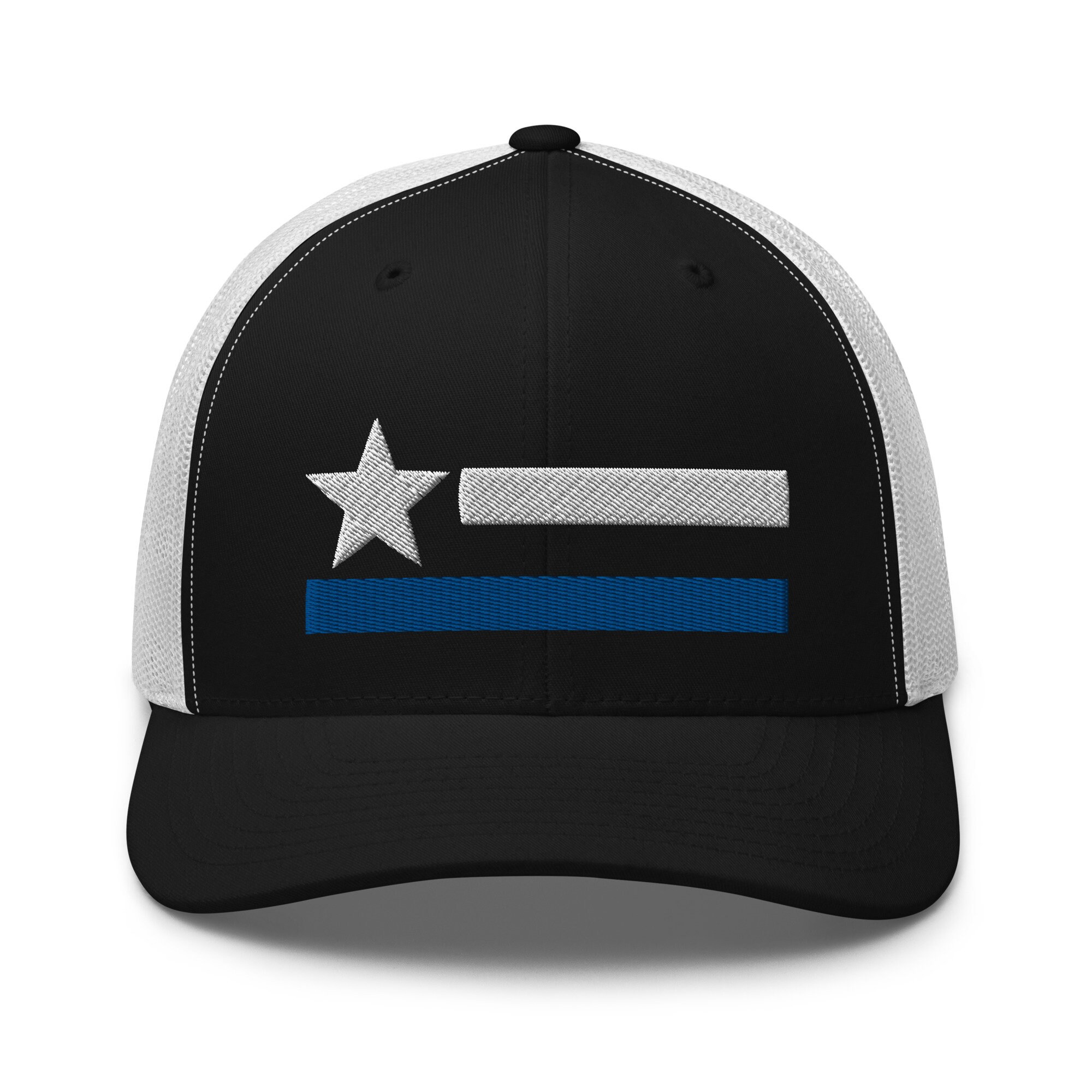 Thin Blue Line Trucker Cap, Police Gift, Court Officer, Deputy Sheriff ...