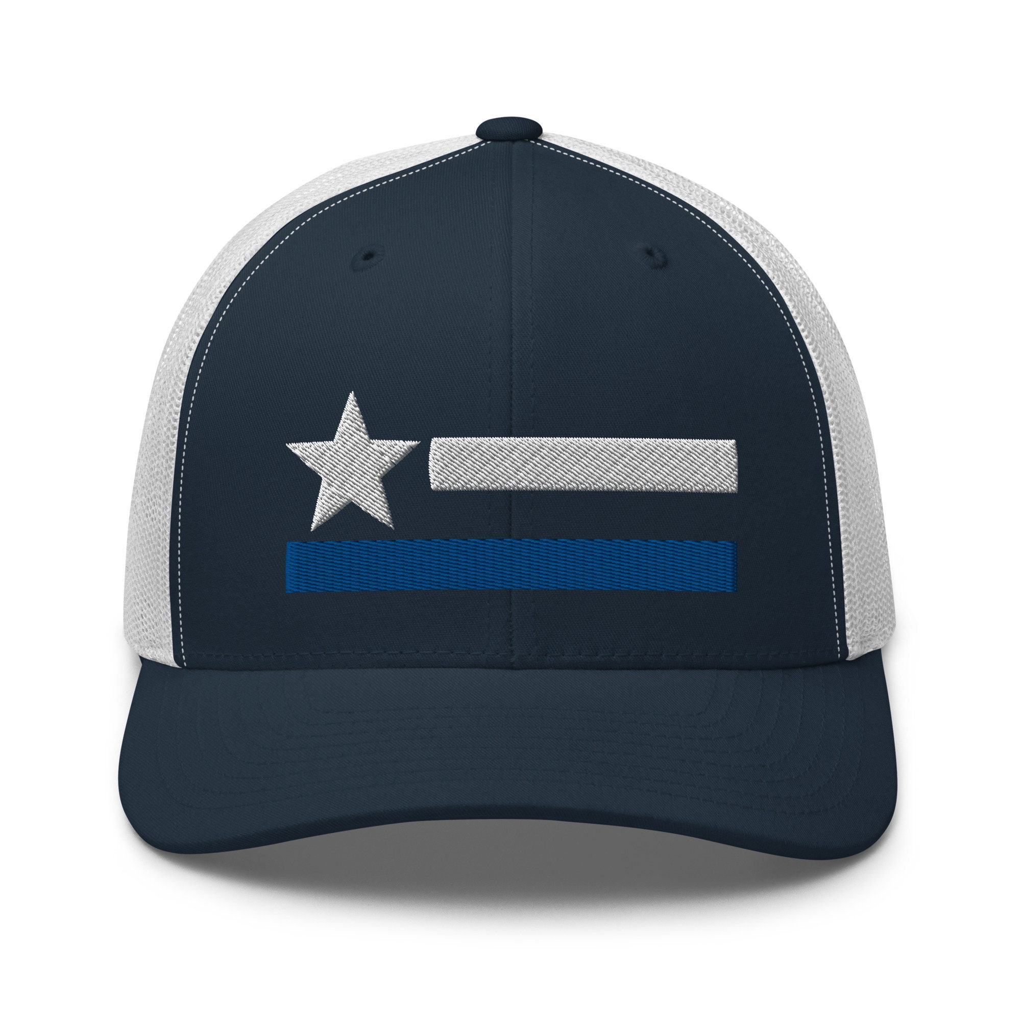 Thin Blue Line Trucker Cap, Police Gift, Court Officer, Deputy Sheriff ...