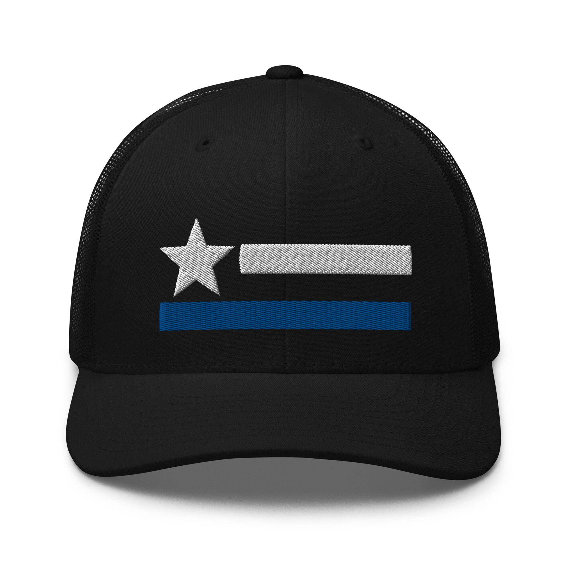 Thin Blue Line Trucker Cap, Police Gift, Court Officer, Deputy Sheriff ...