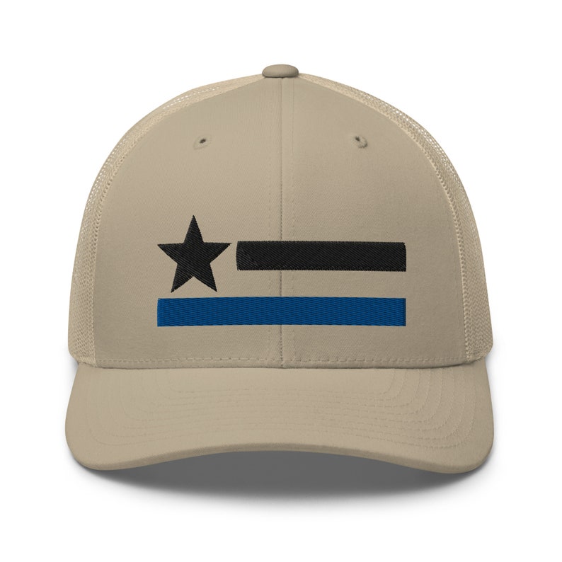Thin Blue Line Trucker Cap, Police Gift, Court Officer, Deputy Sheriff ...