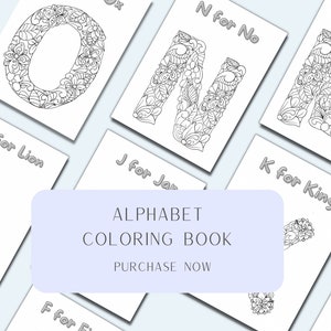 Alphabet | Flowers | Printable Coloring Worksheets | Preschool ...
