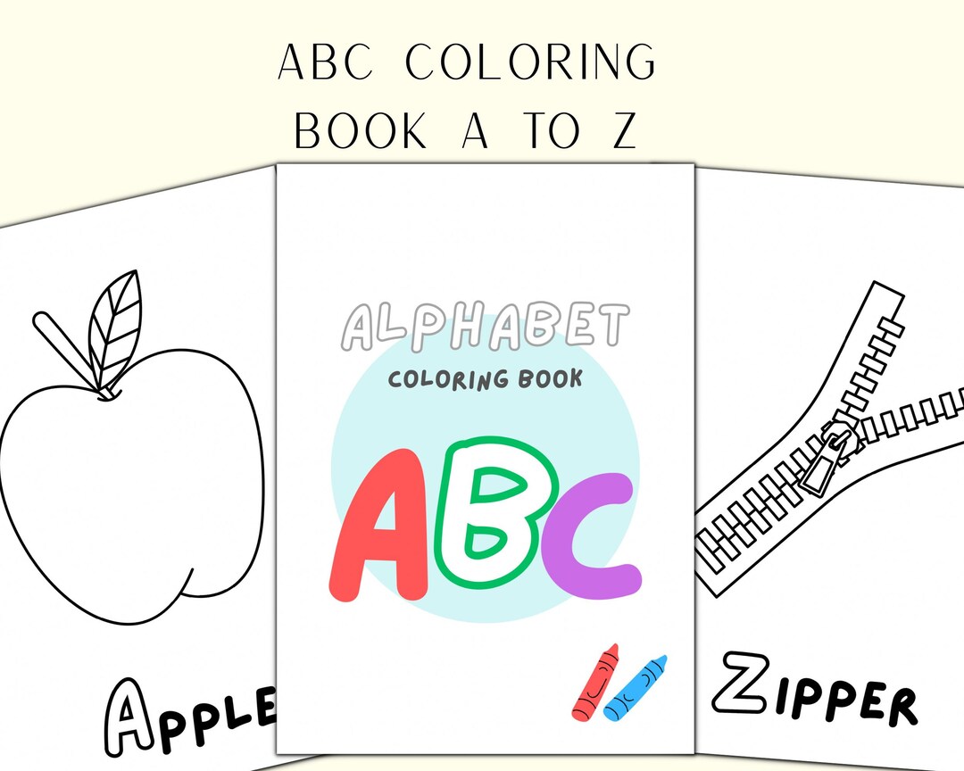 Alphabet | Printable Colouring Worksheets | Preschool | Kindergarten ...