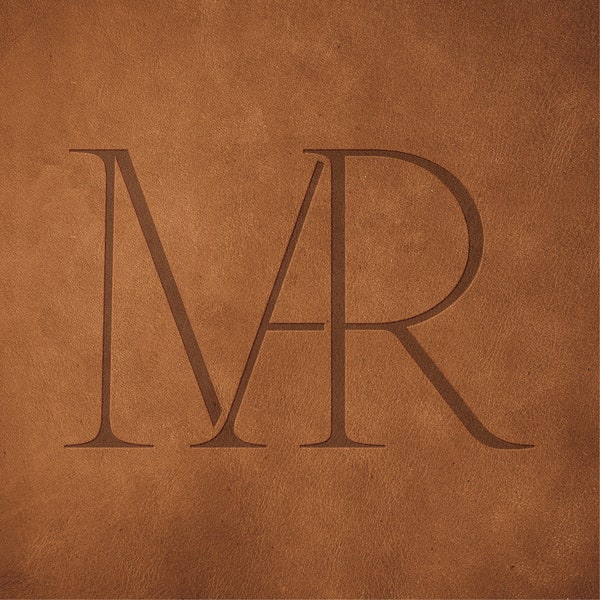3 Letter Monogram - Etsy