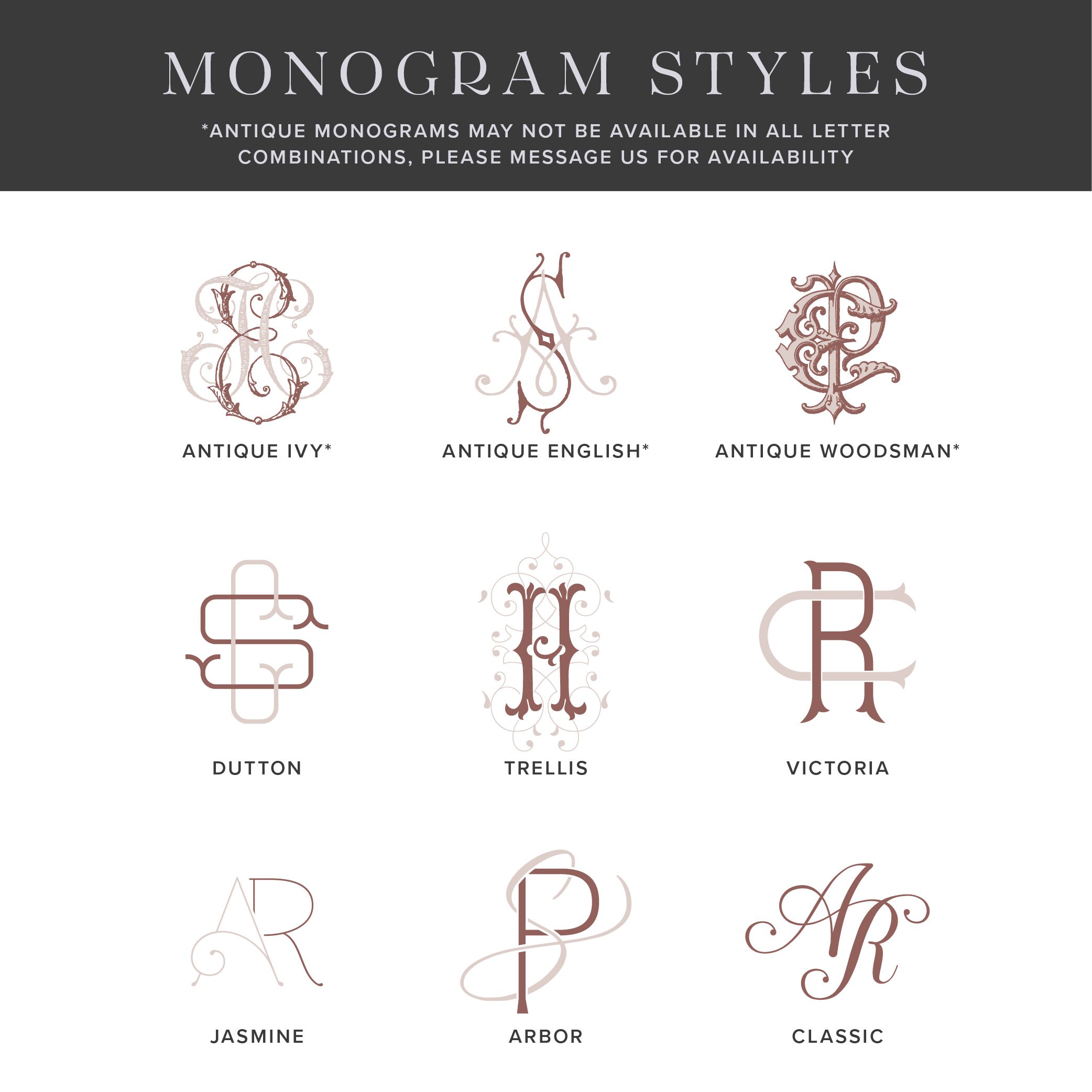 Watercolor Wedding Monogram & Crest, Wedding Couple Logo, Floral ...