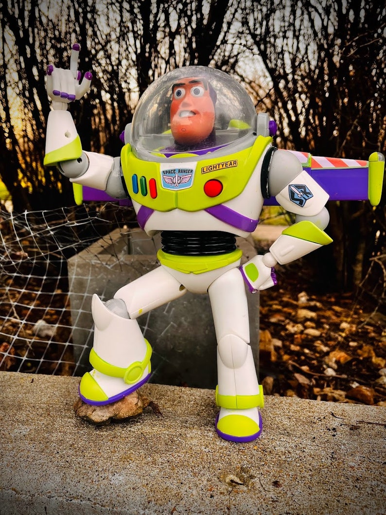 Buzz Lightyear Toy Story 1 Movie Accurate Head - Etsy