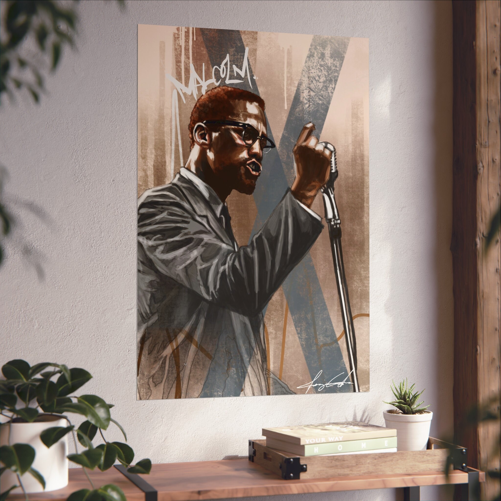 Malcolm X Fine Art Posters - Etsy