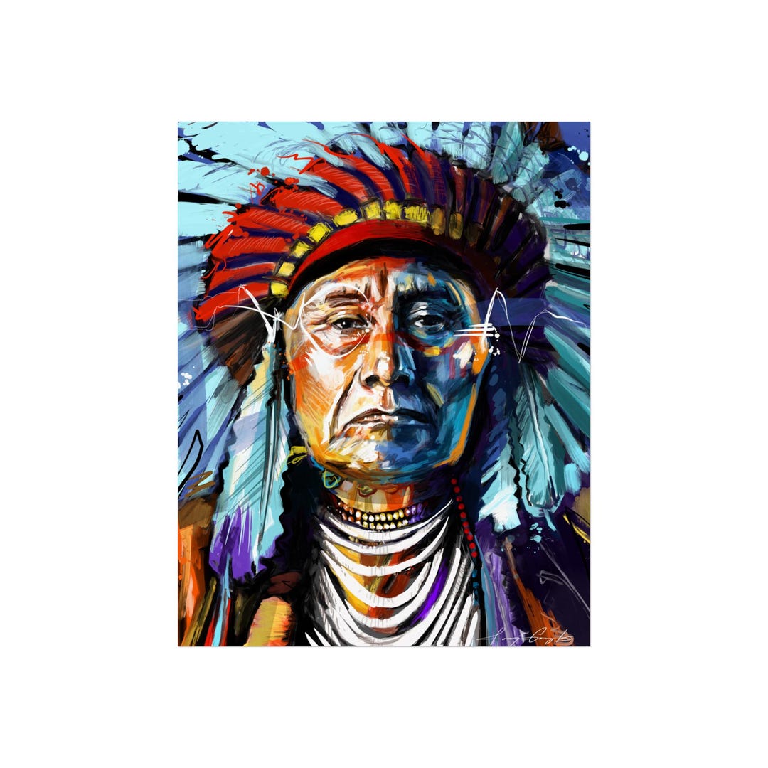 Chief Joseph Fine Art Posters - Etsy