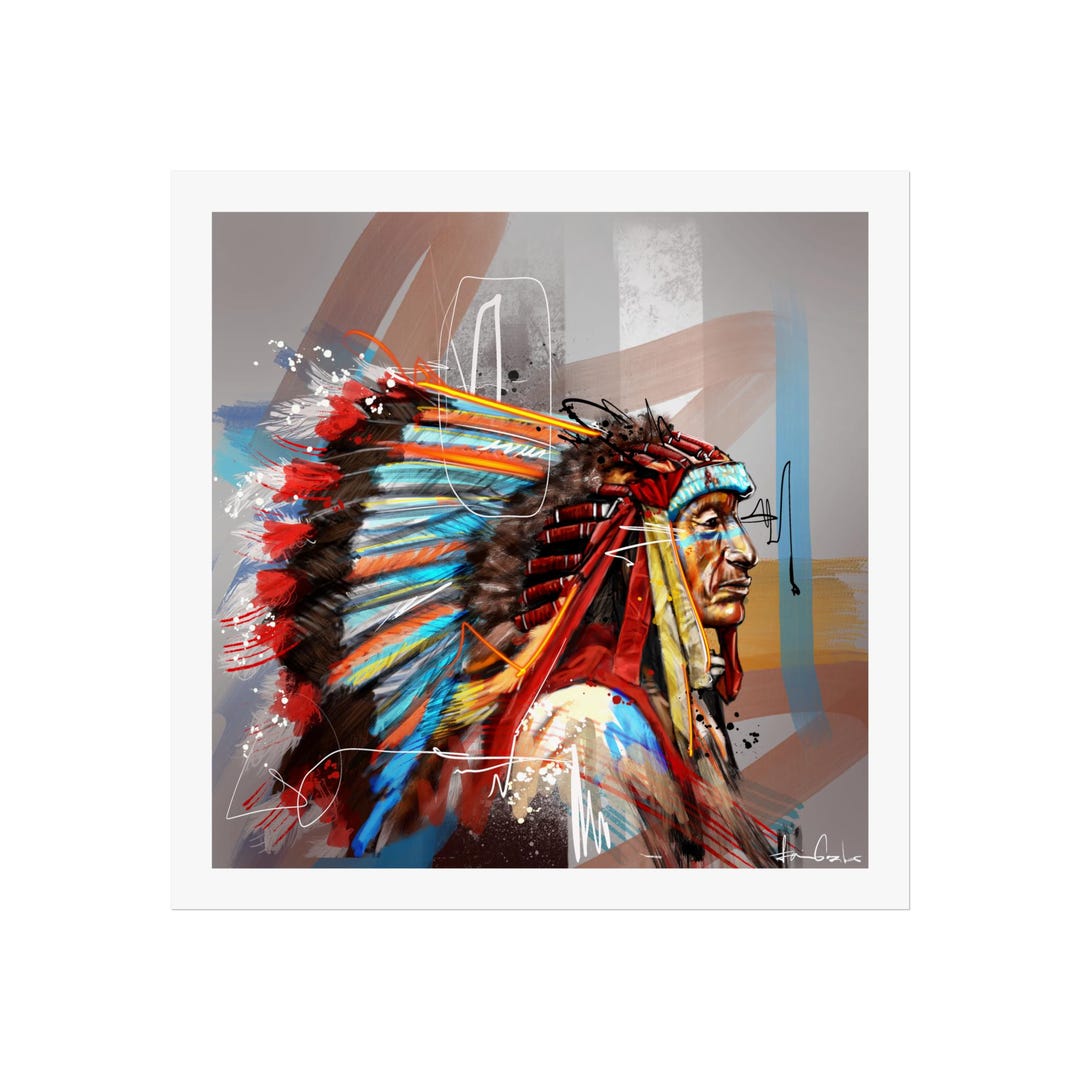 Chief Iron Tail Fine Art Posters - Etsy