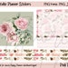 Roses Stickers Dashboard Layout Classic HP Weekly Layout Pink Roses ...