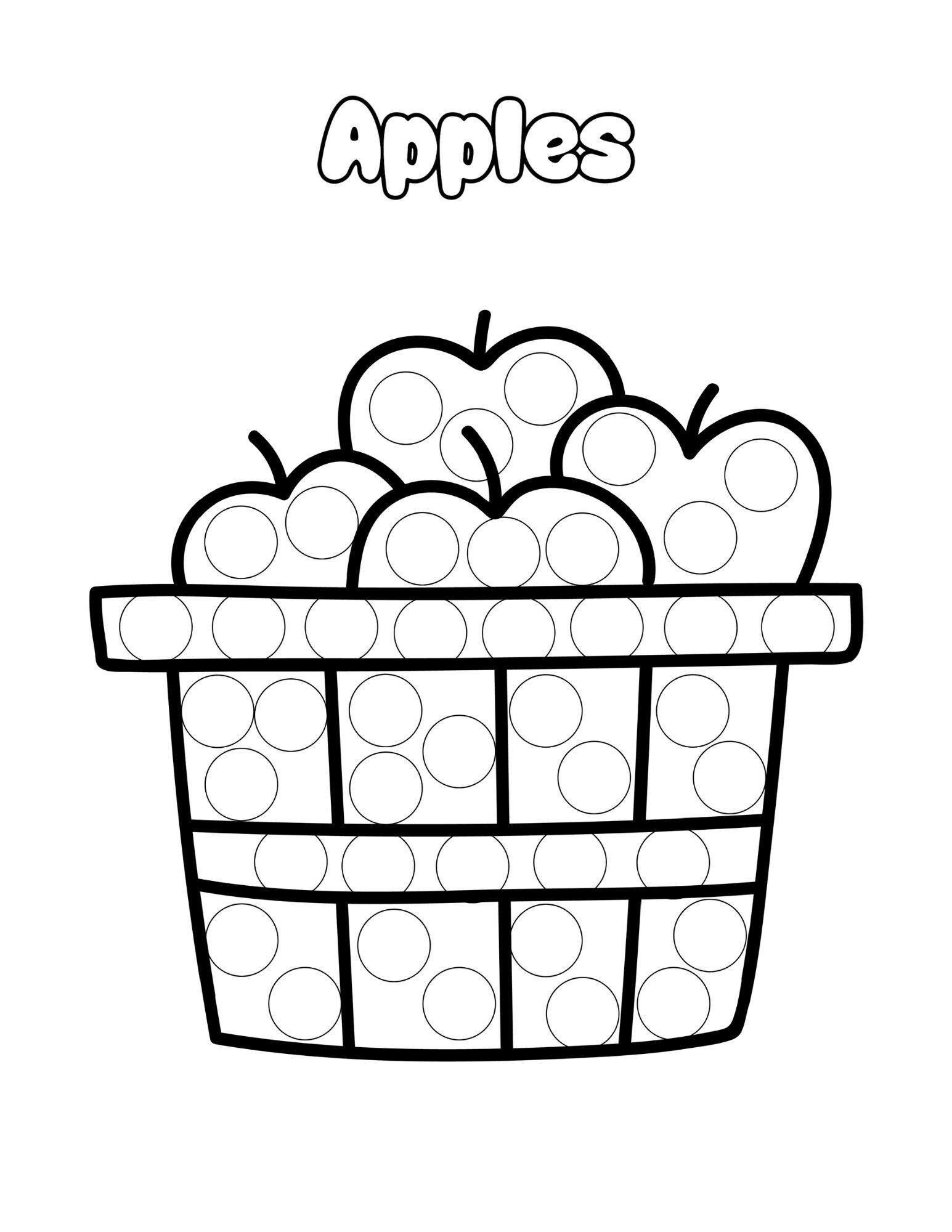 Dot Marker Coloring Book Down on the Farm Dot Marker Pages - Etsy