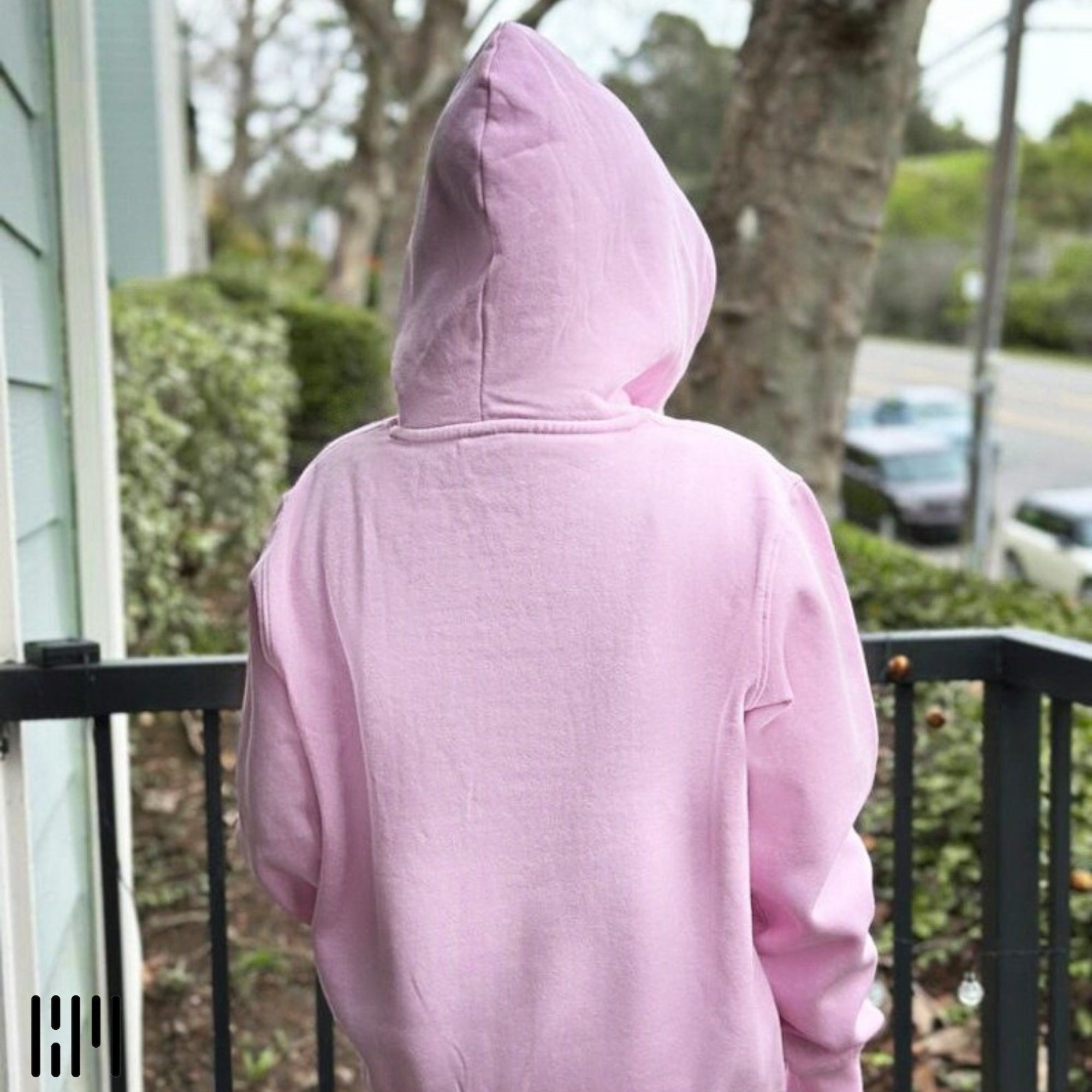 Women Plain Pink Hoodie, Warm, Thick, Soft and Comfy, Pre Shrink Cotton ...
