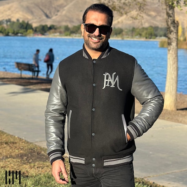 Varsity Custom Logo Jacket - Etsy