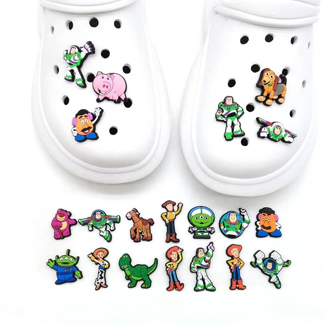 Jibbitz Charms for Crocs Toy Story: Set of 5 Random Figures No ...