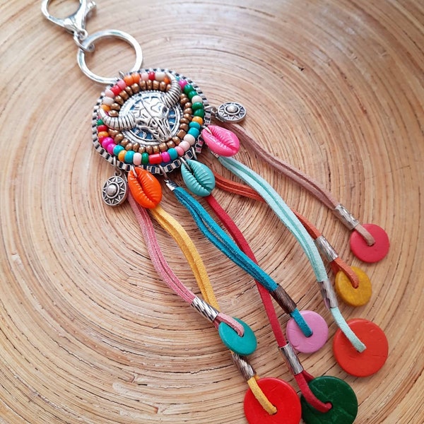 Hippie Keychain - Etsy