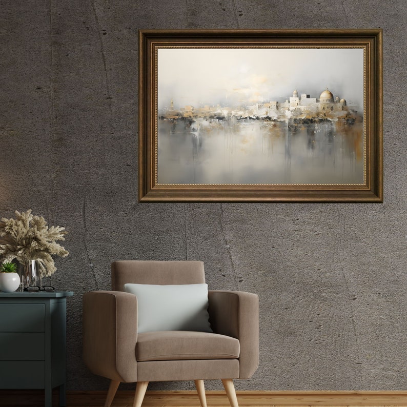 Jerusalem City Painting, Digital Download, Christian Religious Art ...
