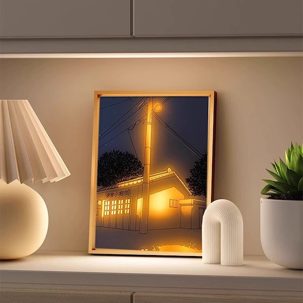 Led Decorative Light Painting - Etsy