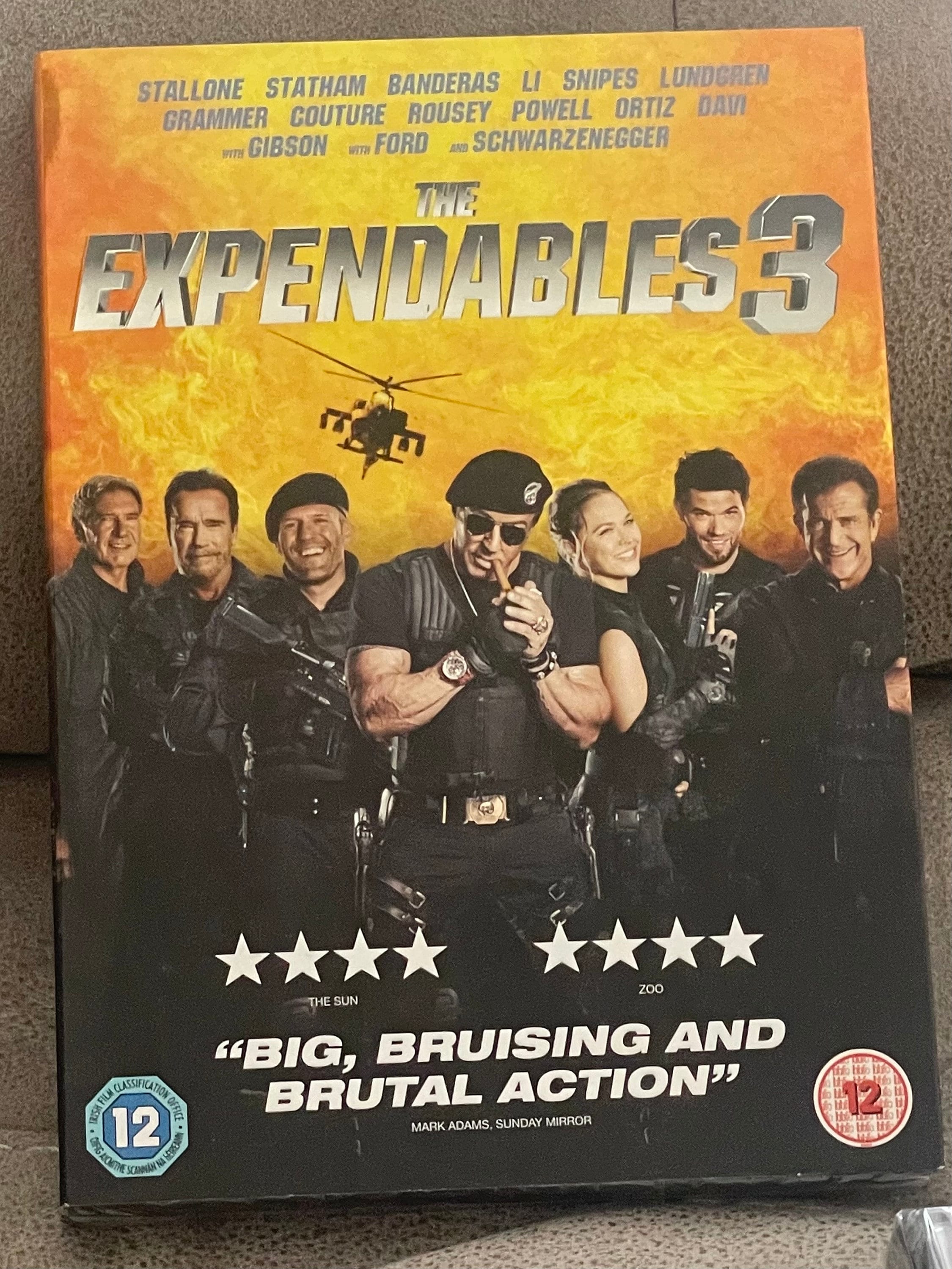 Expendables 3 Dvd Cover Hd