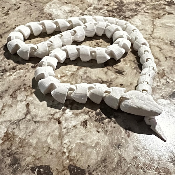 Articulated Snake Stl - Etsy