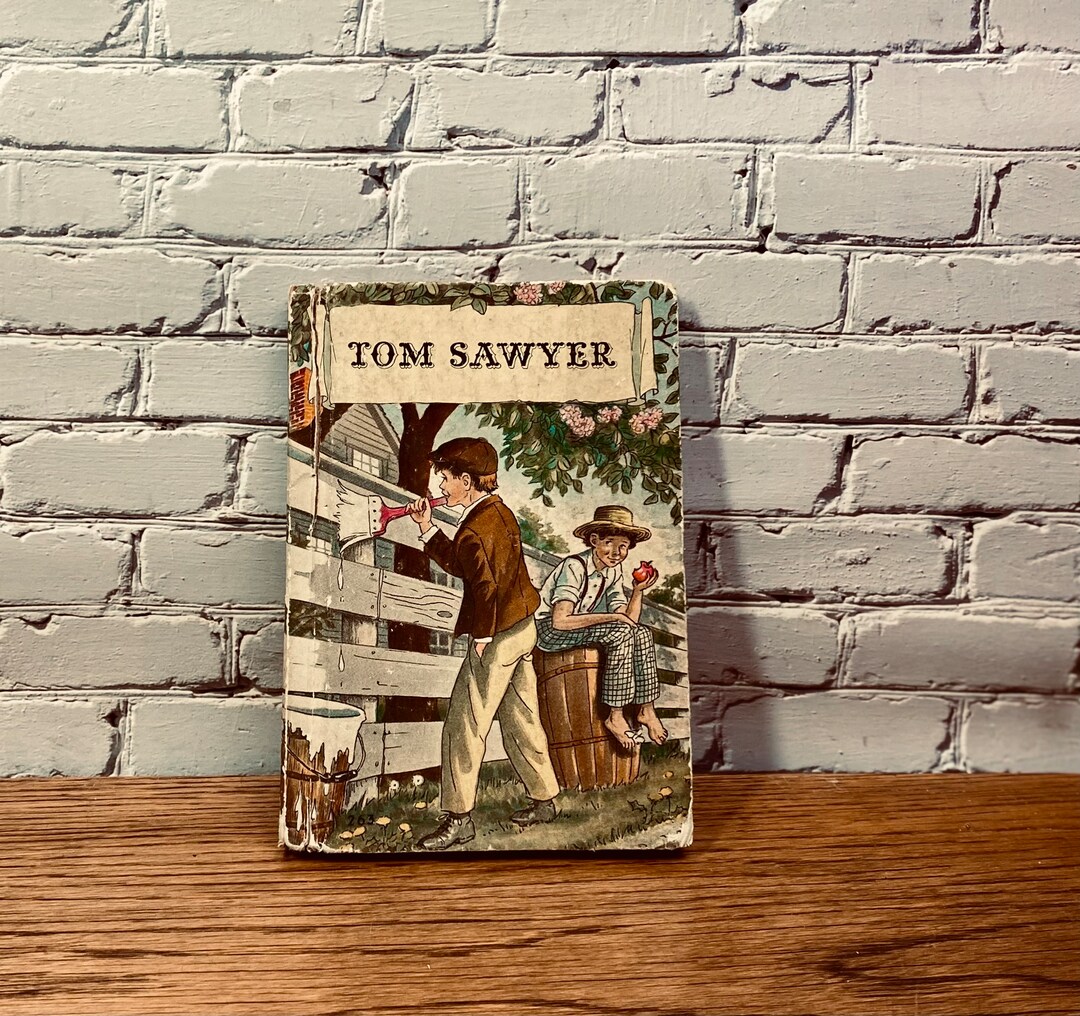 Vintage - Tom Sawyer Book -1938 - Etsy