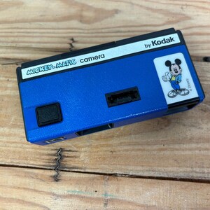 Mickey-matic Mouse 110 Blue Camera, Vintage From the 1970s - Etsy