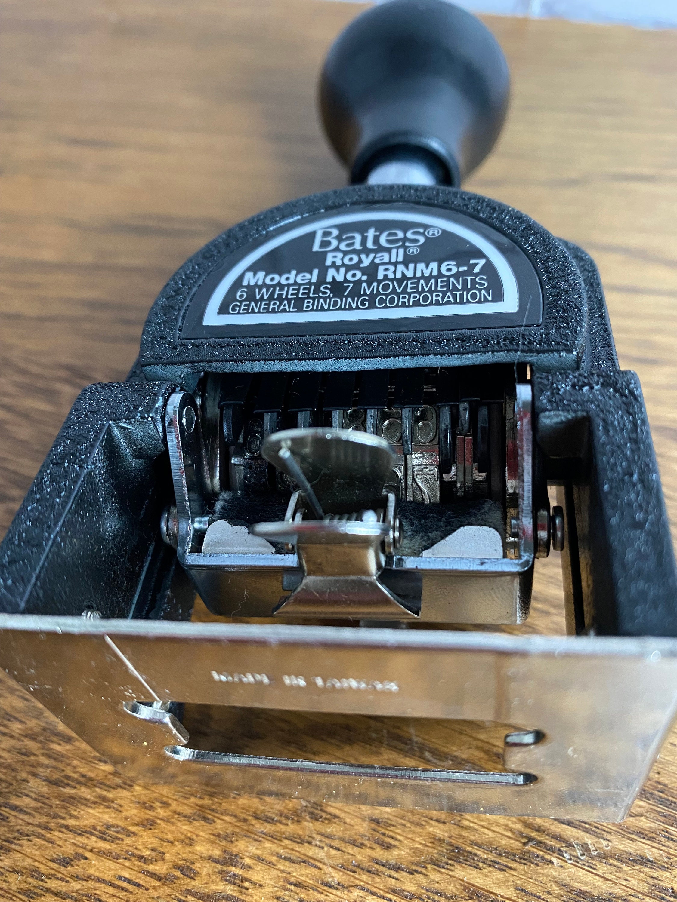 Vintage Bates Numbering Machine From a Pharmacy - Etsy