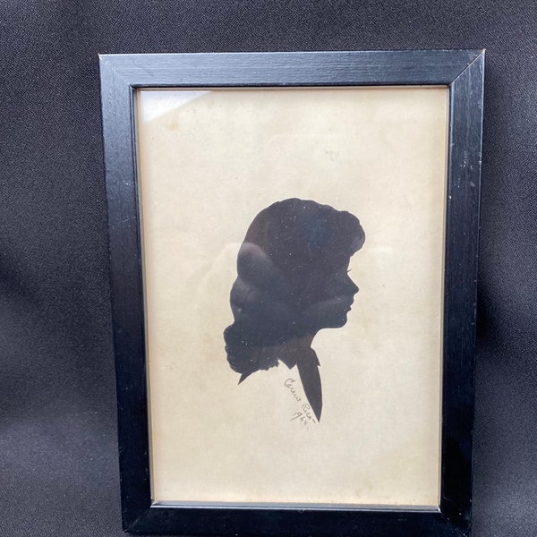 Carew Rice Silhouette - Etsy