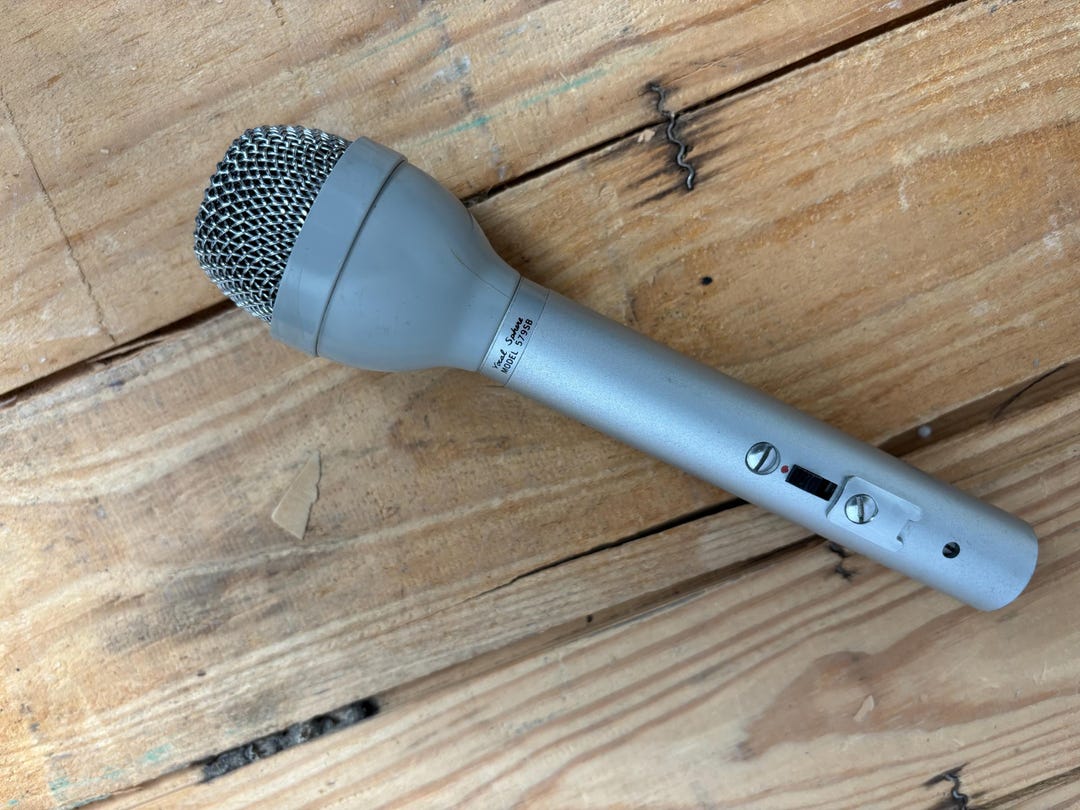 Shure Vocal Sphere 579SB Microphone - Iconic Vintage USA Made Mic - Etsy