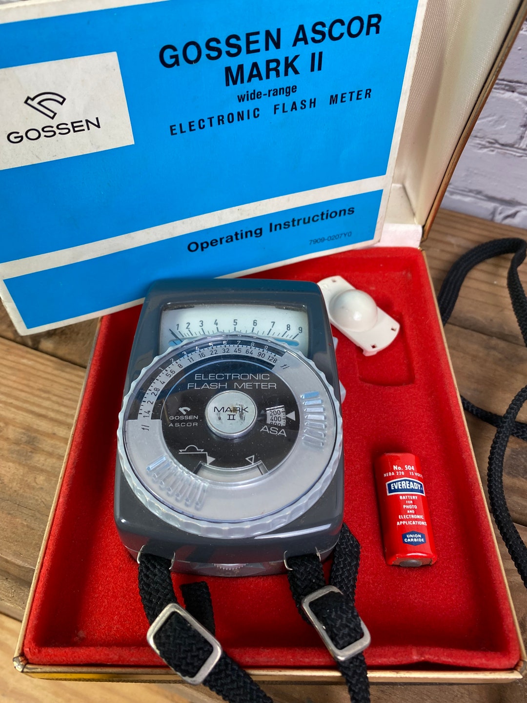 Gossen Flash Meter. Includes, Original Box, Strap, and Instructions - Etsy