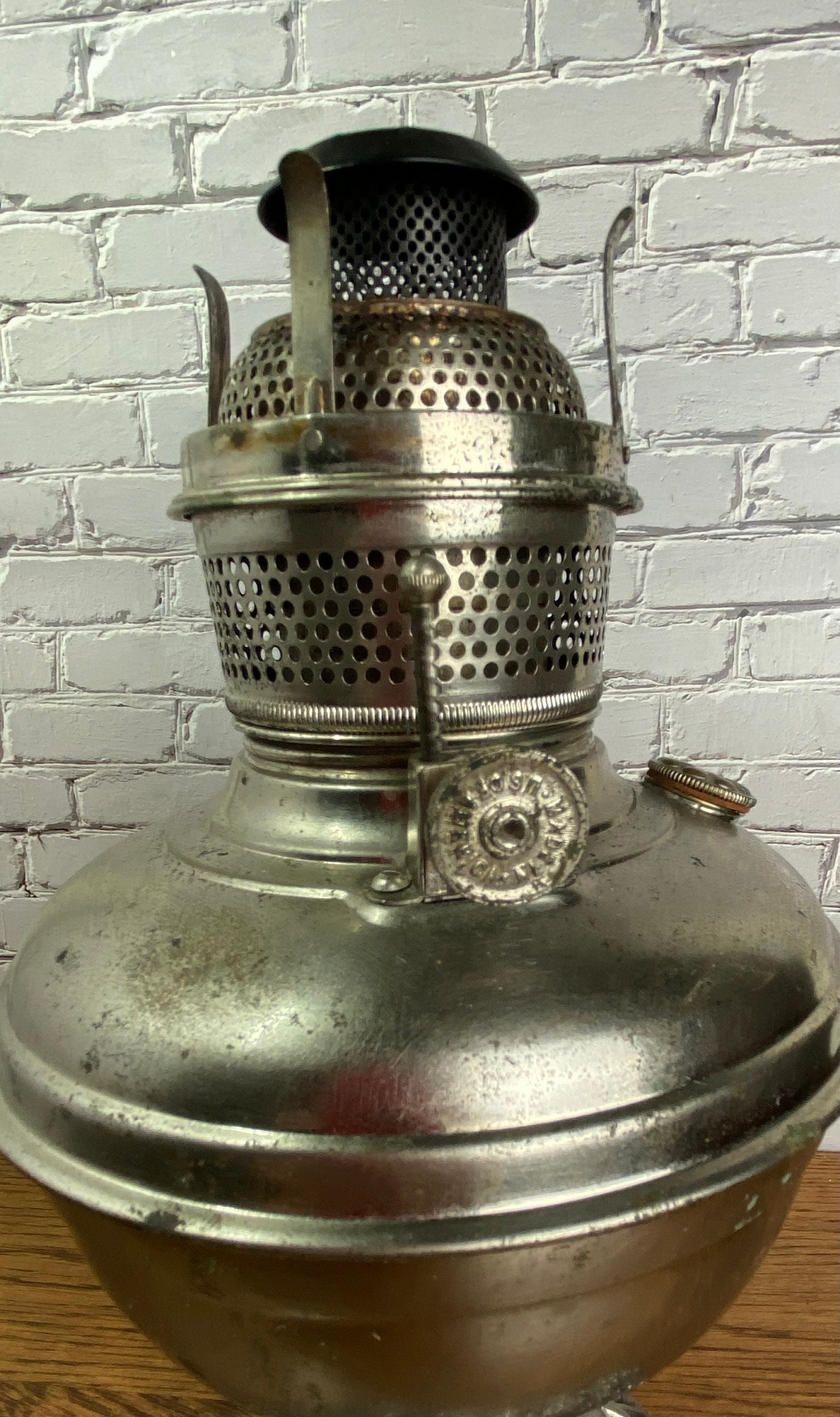 Center Draft Oil Lamp From A Charleston Antique Shop - Etsy