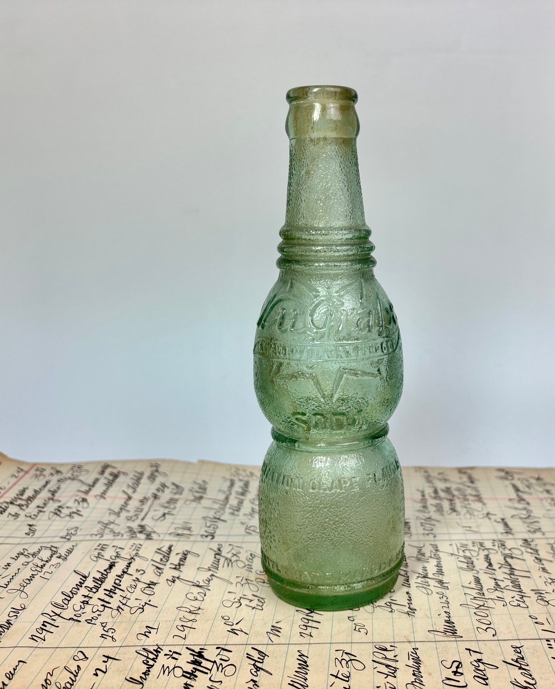 Vintage Nugrape Bottle, Iconic Shape From the 1920s, Bottle Dated - Etsy