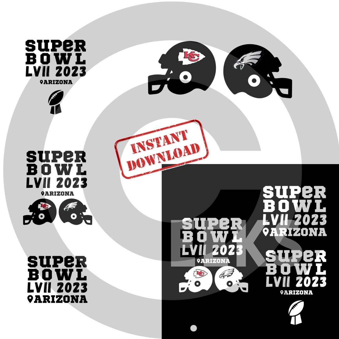 Super Bowl 2023 Svg Tshirt Design Super Bowl Design Svg - Etsy
