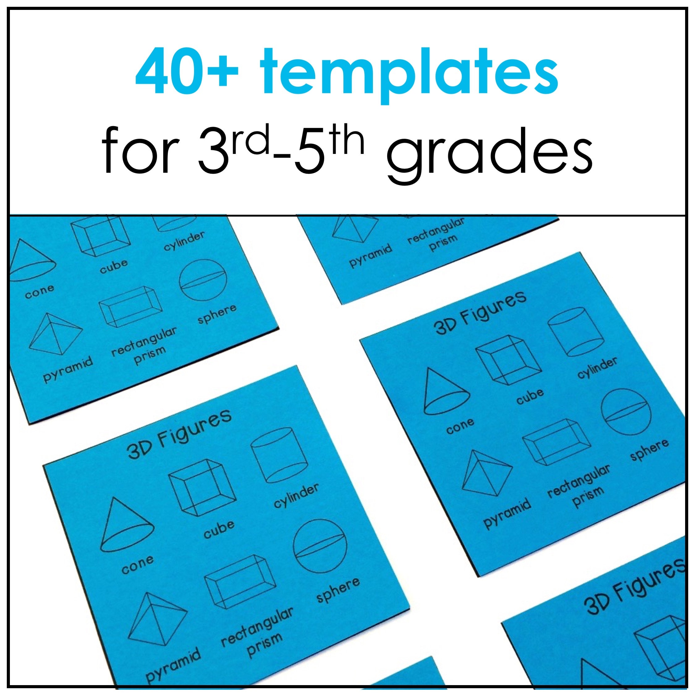 Math Sticky Note Templates, Math Reference Charts, Math Mini Anchor ...