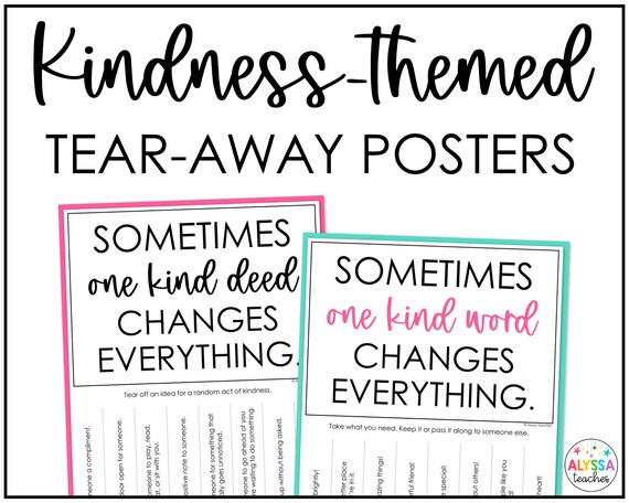Random Acts Of Kindness Posters