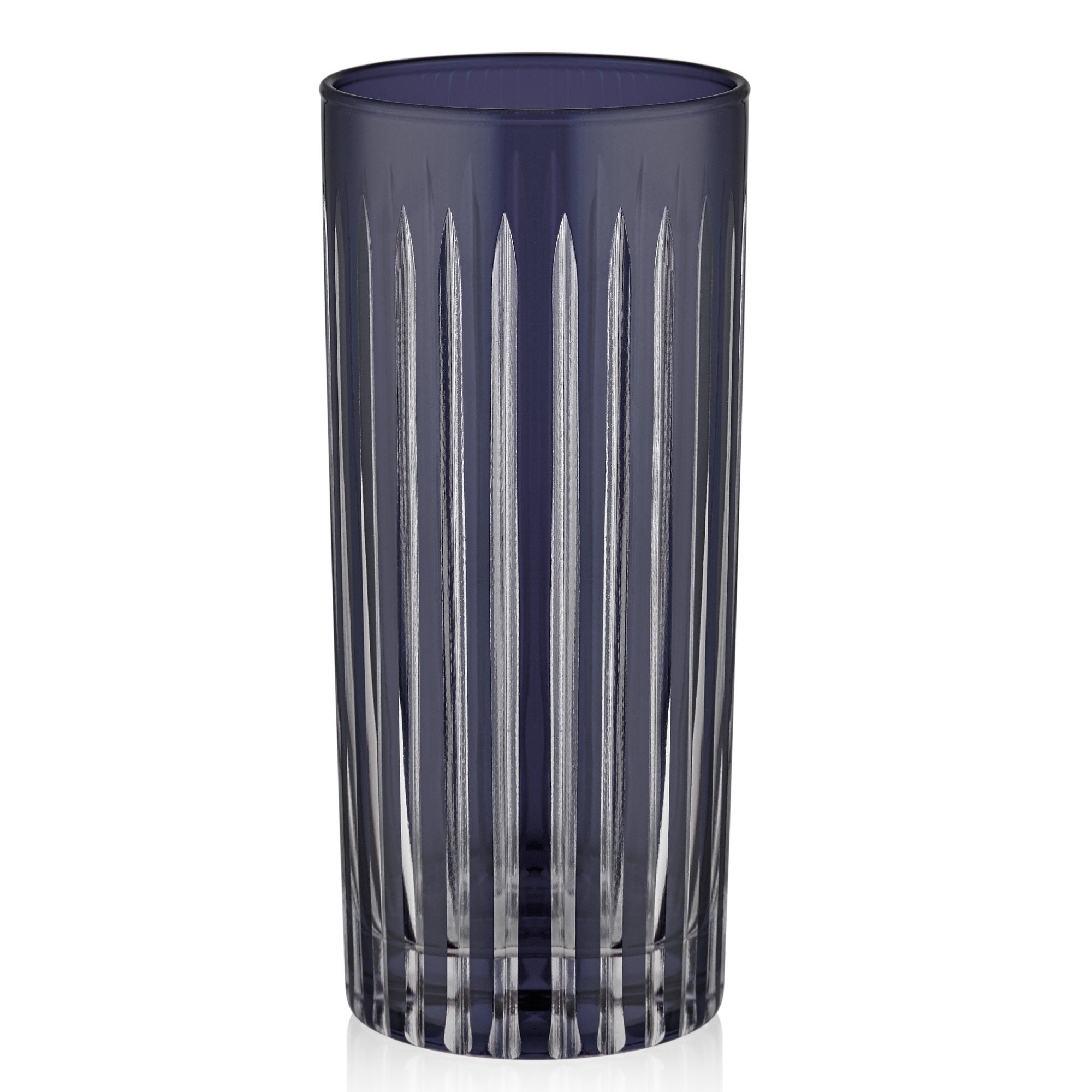 Elegant Water Glass Bohemian Wedding Water Glass Hand Cut Goblet Italian Style Goblet