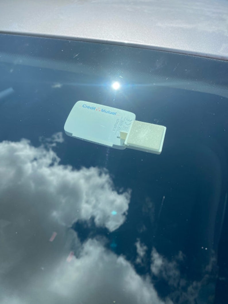 Support badge autoroute télépéage TRP4010 + adhésif (3M) - Etsy France