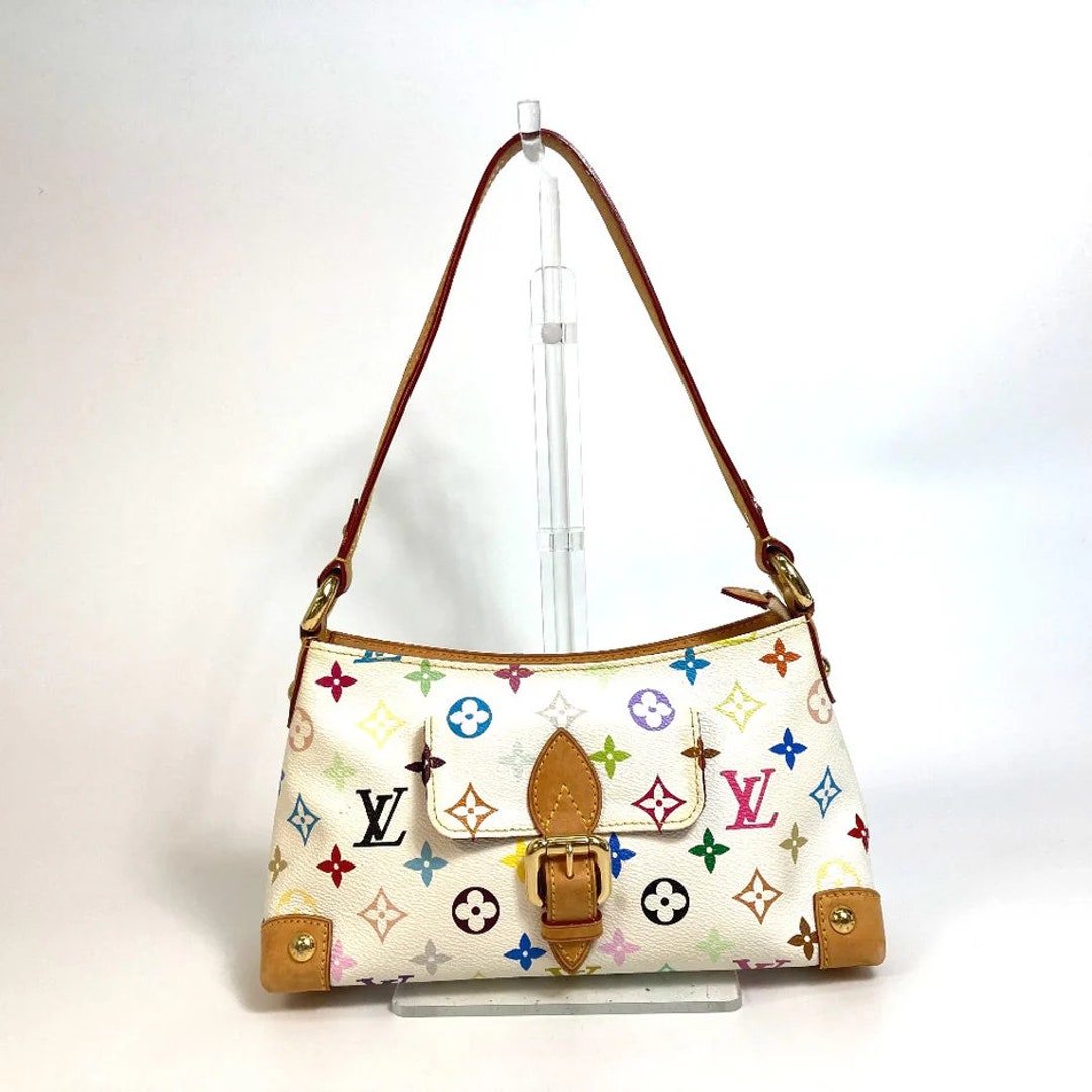 Vintage LOUIS VUITTON Shoulder Bag Multicolor Eliza Monogram ...