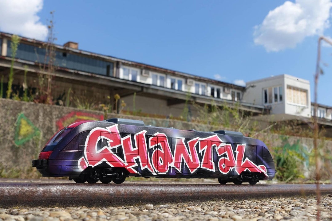 Custom Painted Model Train With Your Name! - Etsy