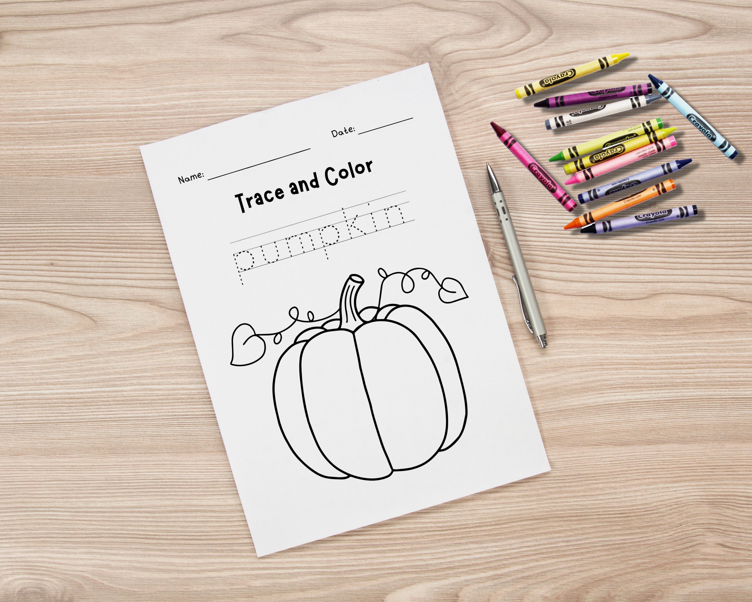 Halloween Worksheet Packet - Etsy