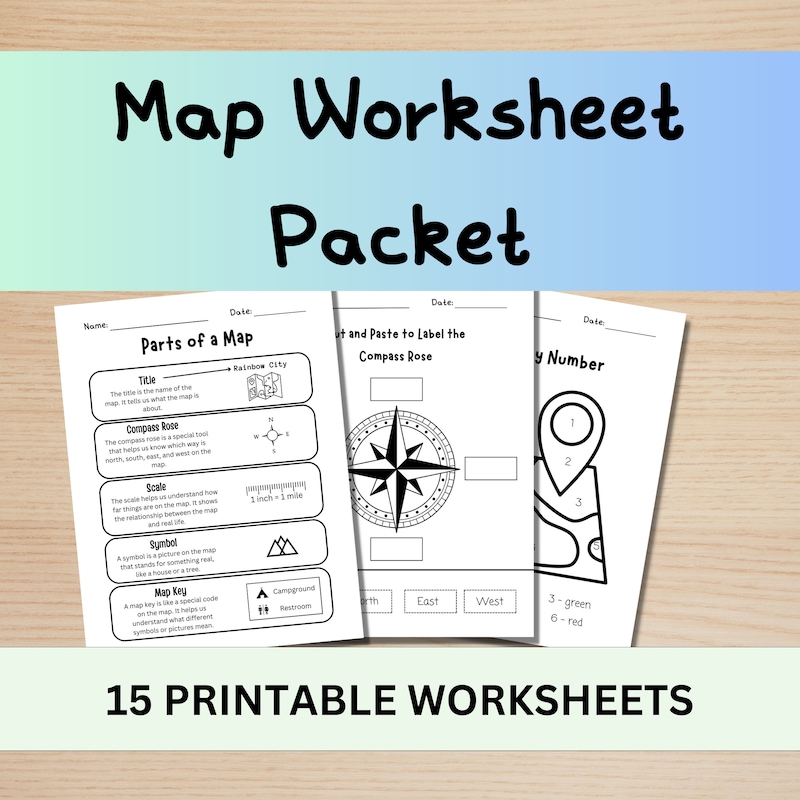 Activities to Do With Maps - Etsy