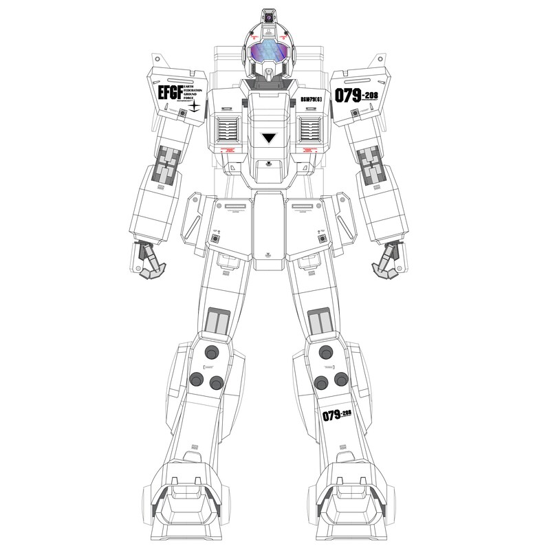 Gundam Poster_gundam_rgm-79(g) and RGM-79SP Gm Sniper Ii_custom Poster ...